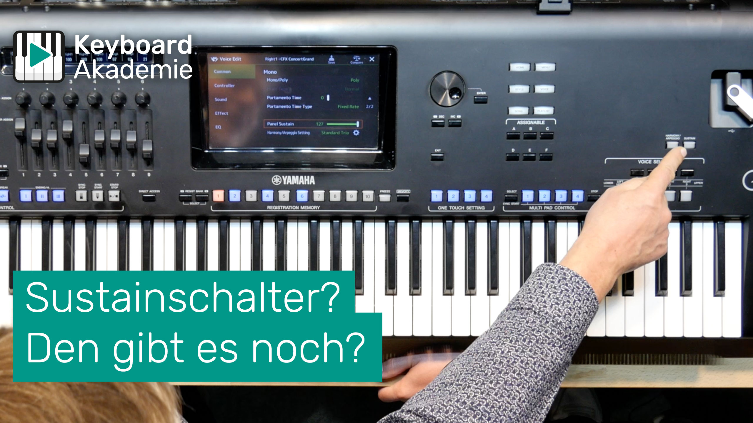 Sustain switch? Does it still exist? | Power tip - Keyboard Academy