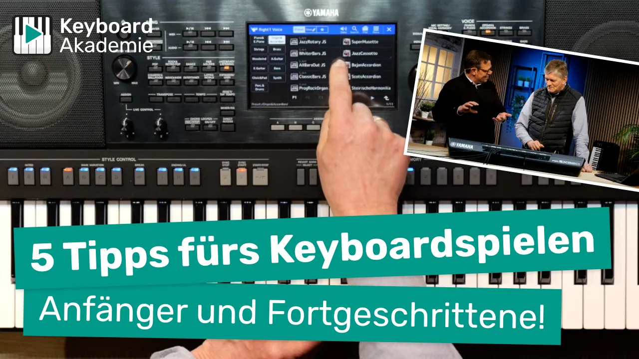 5 practical tips for playing the keyboard – for beginners and advanced ...