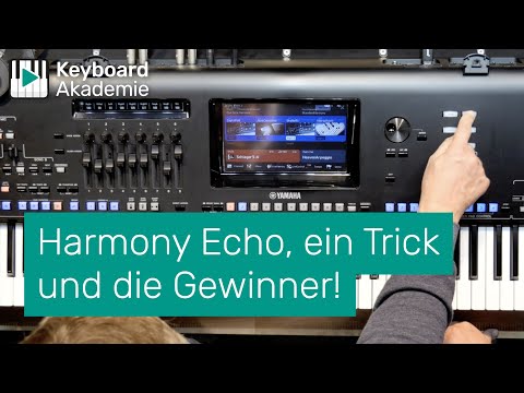 Harmony Echo, a trick and the announcement of the winners of our ...